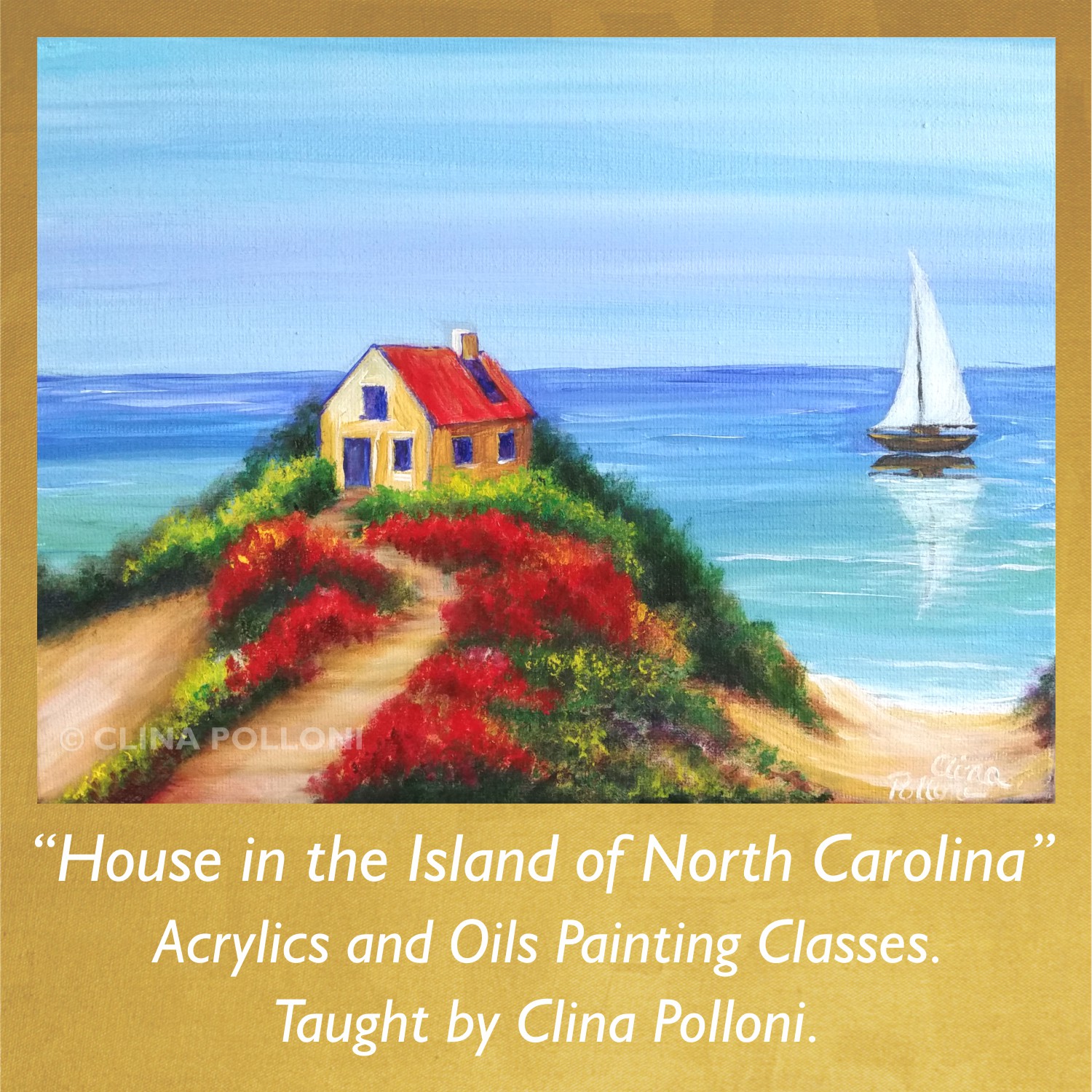 Painting Classes « Clina Polloni Art