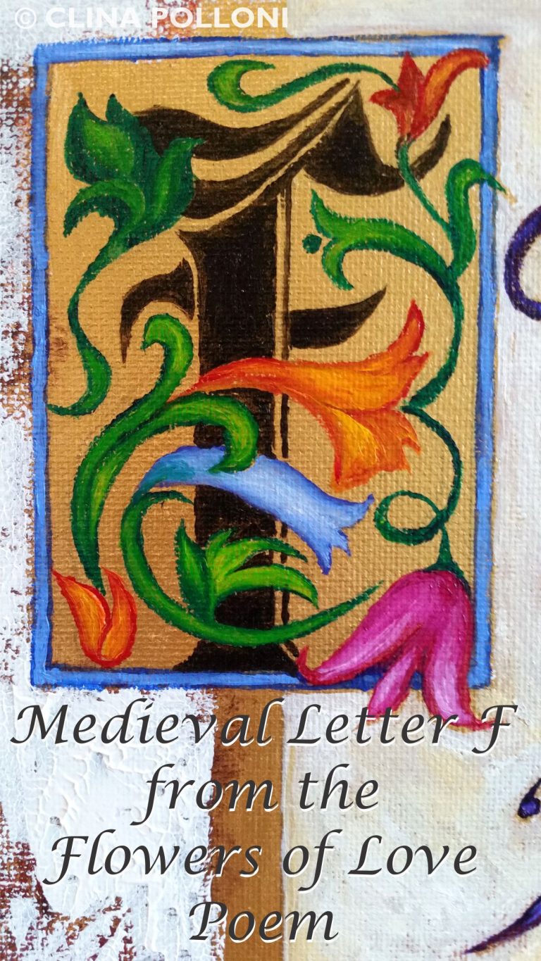 Flowers of Love Poem - Clina Polloni Art