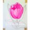 Violet Tulip Drawing - Clina Polloni Art